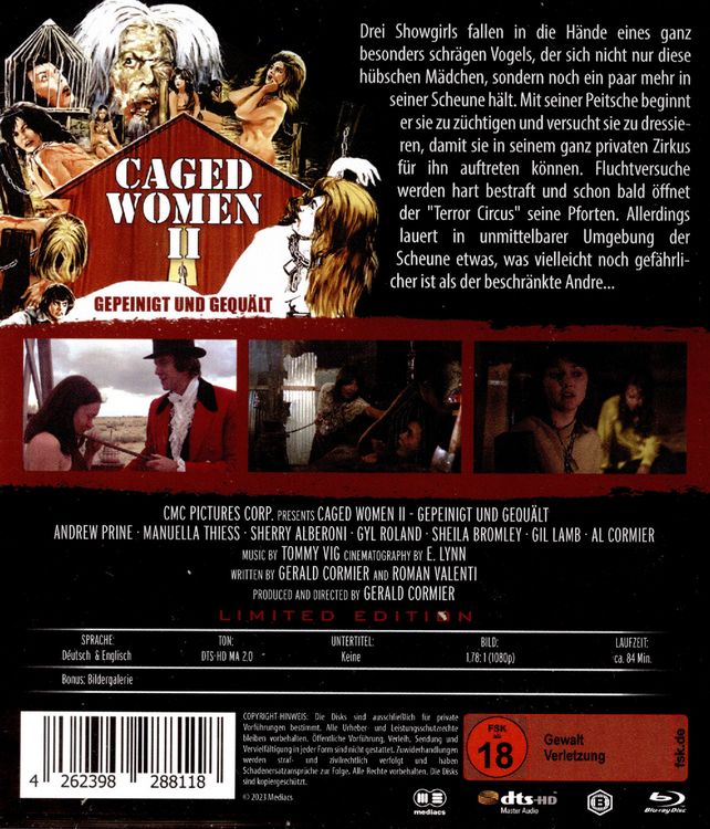 Caged Woman 2 - Gepeinigt und Gequält von Alan Rudolph - Blu-ray | Thalia