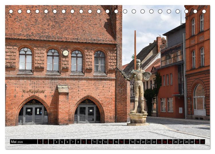 "Hansestadt Stendal (Tischkalender 2026 DIN A5 quer), CALVENDO ...