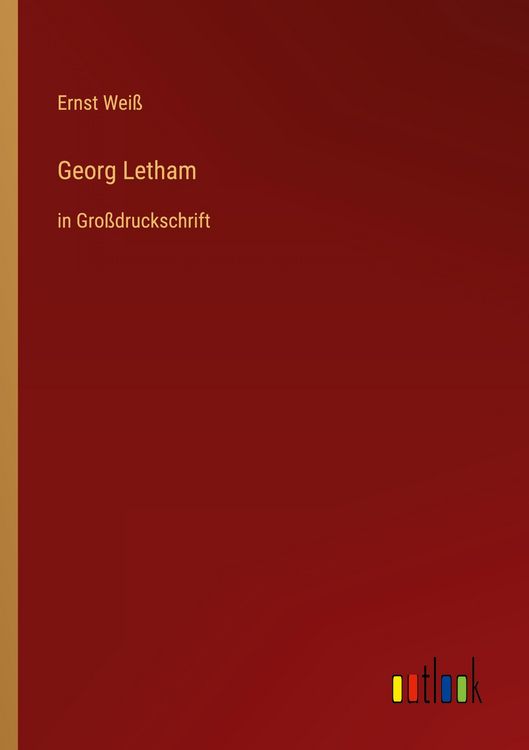 "Georg Letham" online kaufen