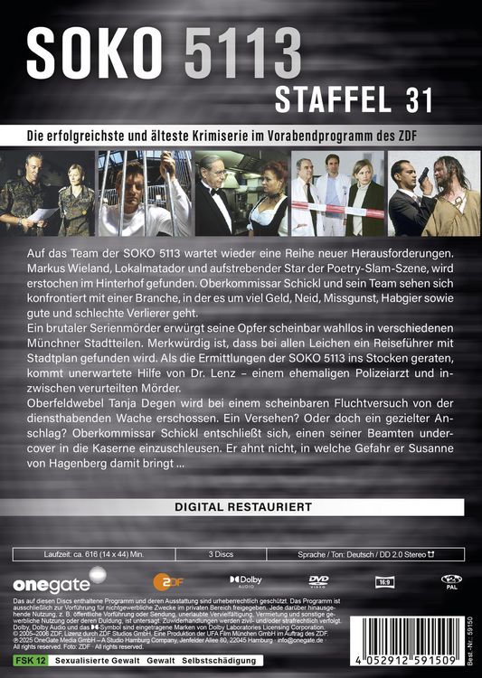 Soko 5113 - Staffel 31 [3 DVDs] als DVD kaufen