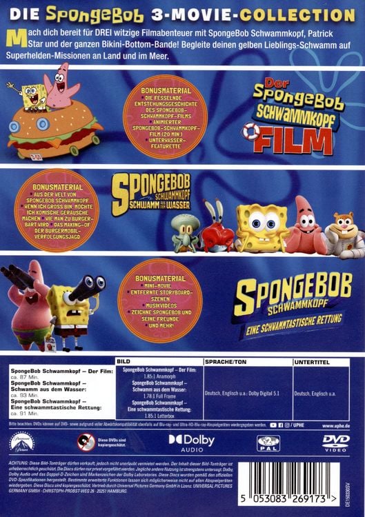 Spongebob Film Dvd Schijf Mega Mindy De Snoepbaron DVD (2012) DVD