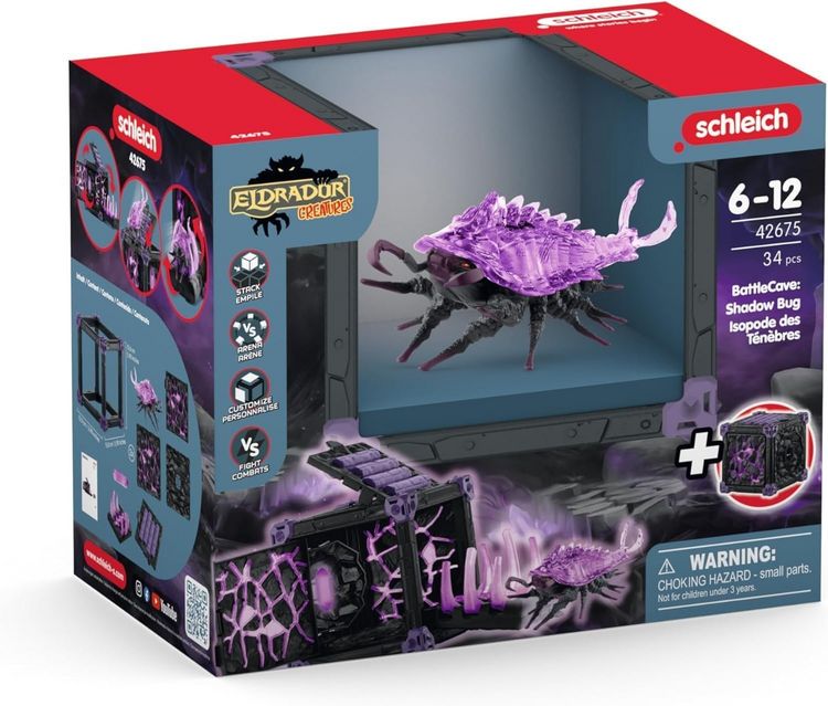 Schleich 42673 - Eldrador Creatures, BattleCave Arena: Lava vs ...