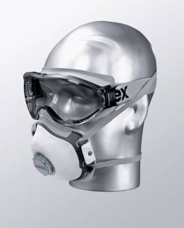 Uvex ultrasonic 9302285 Vollsichtbrille inkl. UV-Schutz Grau, Schwarz EN 166, EN 170 DIN 166 ...