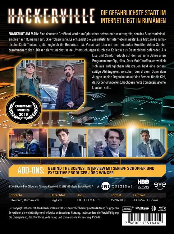 Hackerville - Staffel 1 - Steelbook [2 BRs - deutsche Snychronfasssung] von Igor Cobileanski ...
