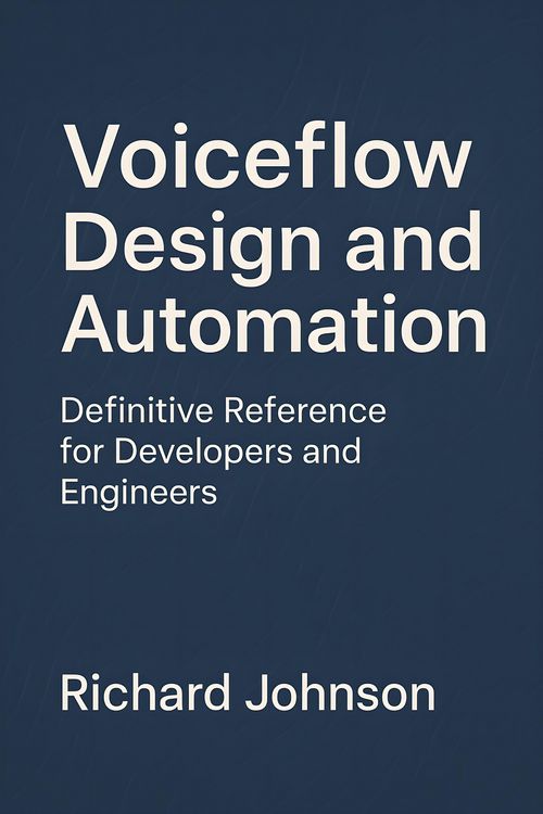 "Voiceflow Design and Automation" als eBook kaufen