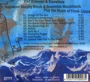 Frank Zappa: Bad Doberan & Elsewhere von Napoleon Murphy Brock auf CD ...