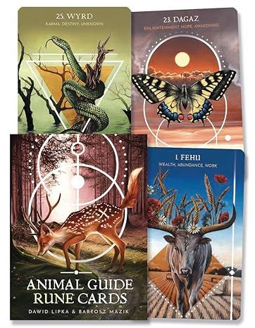 'Animal Guide Rune Cards' von 'Dawid Lipka' - 'Box' - '978-0-7387-7978-2'