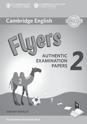 Cambridge English Young Learners 2 for Revised Exam from 2018 Flyers Answer Booklet - Englisch ...
