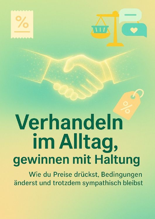 "Verhandeln im Alltag, gewinnen mit Haltung" online kaufen