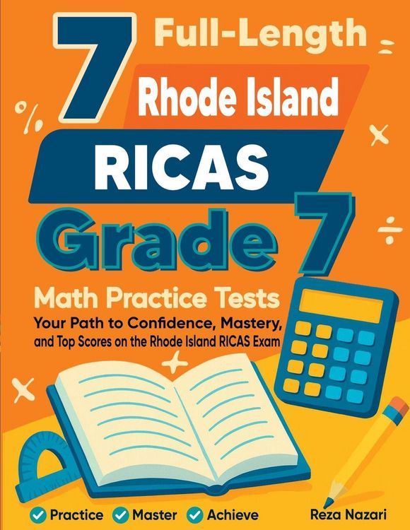 "7 Full-Length Rhode Island RICAS Grade 7 Math Practice Tests" auf ...