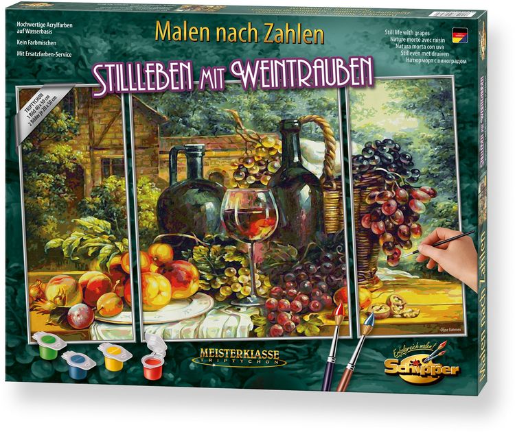 'Schipper Malen-nach-Zahlen - Triptychon - Schloss Neuschwanstein' kaufen - Spielwaren