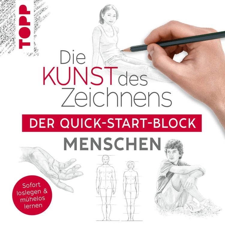 "Die Kunst des Zeichnens Menschen. Der Quick-Start-Block" online kaufen