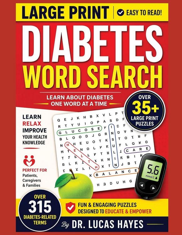 "Diabetes Word Search" auf Englisch kaufen