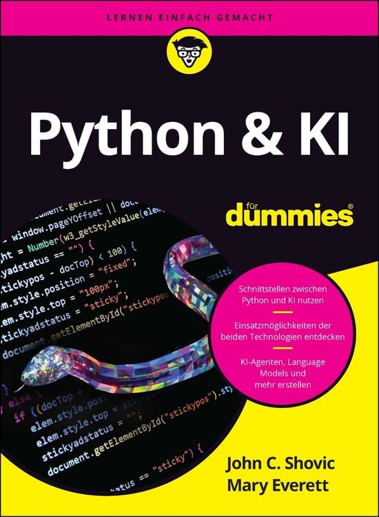 "KI-Anwendungen programmieren für Dummies" online kaufen