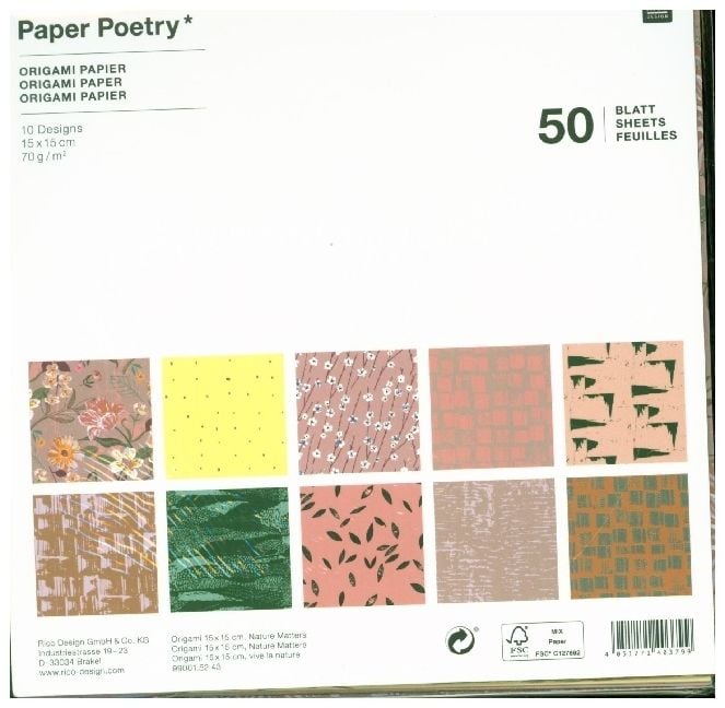Origami 15 x 15 cm, Nature Matters kaufen