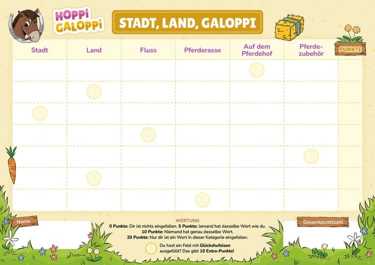 HOPPi GALOPPi: Stadt, Land, Galoppi kaufen