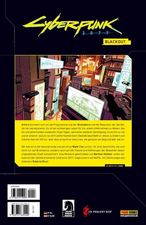 "Cyberpunk 2077 Comics: Blackout" online kaufen