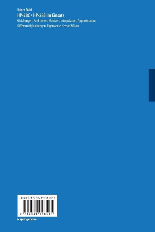 "HP-28C / HP28S im Einsatz" online kaufen