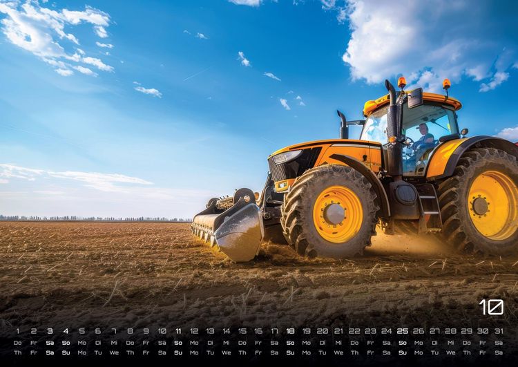 "Landmaschinen - Traktor - 2026 - Kalender DIN A2" kaufen