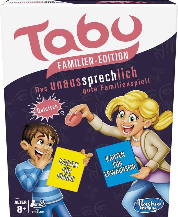 Hasbro 5254100 - Tabu, Partyspiel, Wörterspiel kaufen - Spielwaren | Thalia