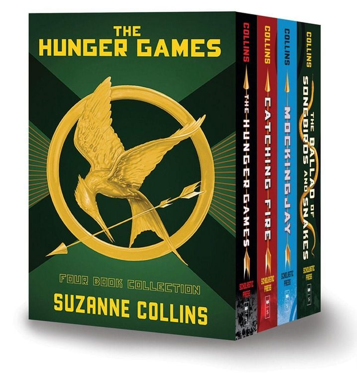 "Hunger Games 4-Book Hardcover Box Set (the Hunger Games, Catching Fire ...