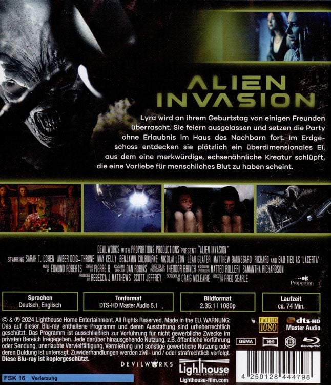 Alien Invasion - We do not come in peace von Fred Searle - Blu-ray | Thalia
