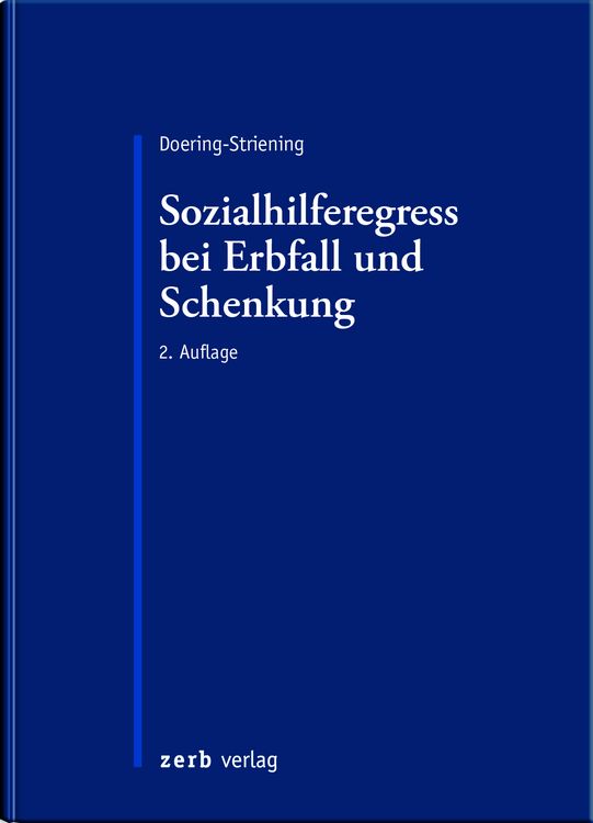 "Sozialhilferegress bei Erbfall und Schenkung" von Gudrun Dr. Doering ...