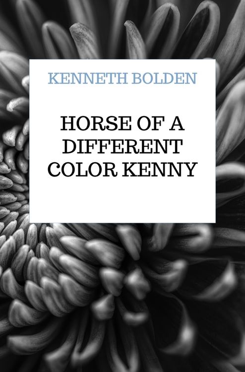 "Horse Of A Different Color Kenny Bolden" online kaufen
