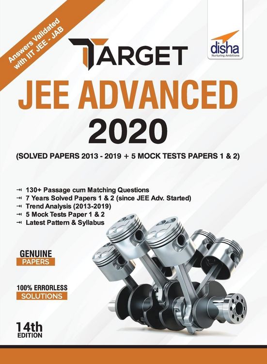 TARGET JEE Advanced 2020 (Solved Papers 2013 - 2019 + 5 Mock Tests ...