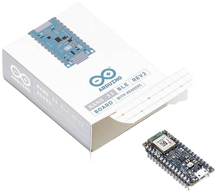 Arduino ABX00072 Board Nano 33 BLE Rev2 with headers Nano ARM® Cortex®-M4 kaufen