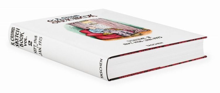 "Robert Crumb. Sketchbook Vol. 2. 1968–1975" auf Englisch kaufen