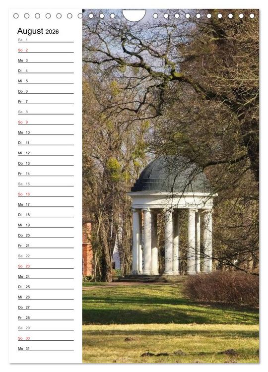 "Dessau - Anhaltisches Erbe (Wandkalender 2026 DIN A4 hoch), CALVENDO ...