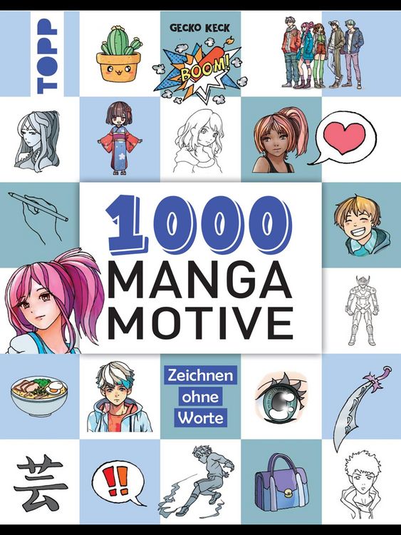 "1000 Manga Motive zeichnen" als eBook kaufen