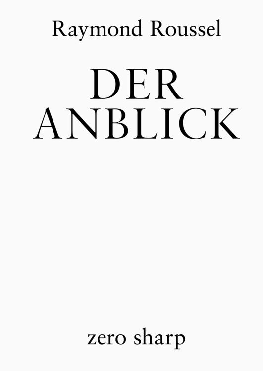 "Der Anblick" online kaufen