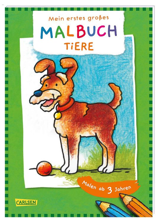 'Ausmalbilder für Kita-Kinder: Das dicke Kindergarten-Malbuch: Auf der ...