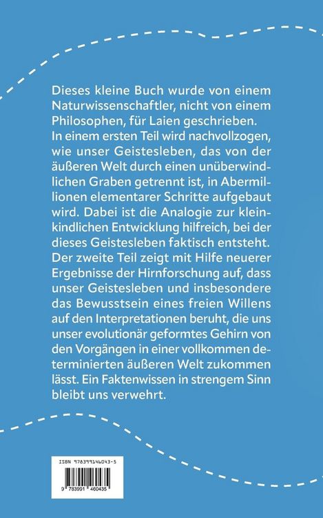 "Gedanken an der Grenze zwischen Naturwissenschaften und Philosophie ...