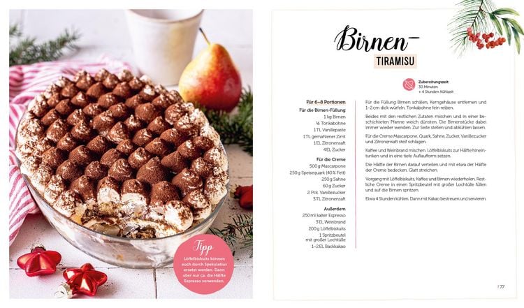 Das Weihnachtsbackbuch von Emma Friedrichs - Gebundene Ausgabe | Thalia