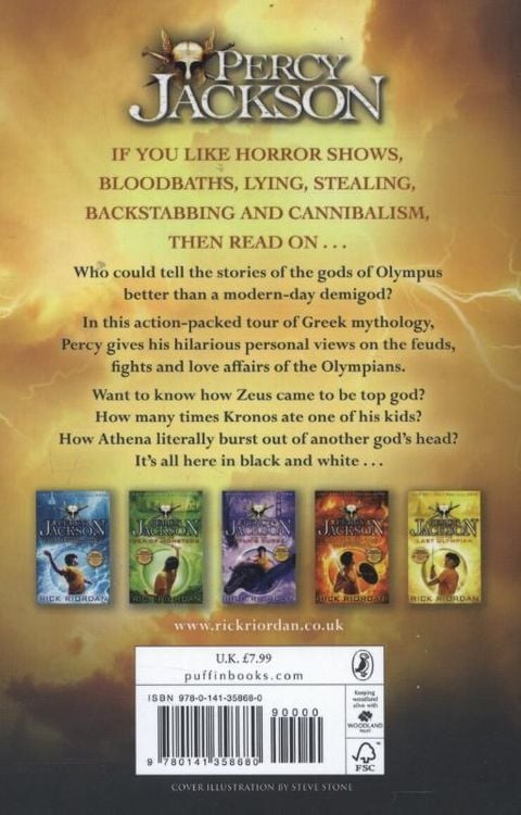 "Percy Jackson and the Greek Gods" auf Englisch kaufen