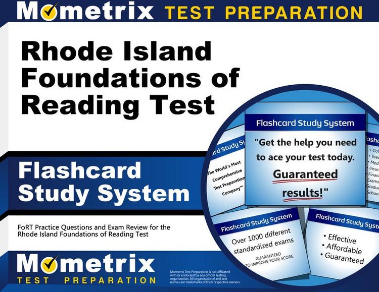 Rhode Island Foundations of Reading Test Flashcard Study System online ...