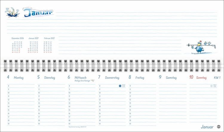 "Helme Heine: Wochenquerplaner 2027" kaufen