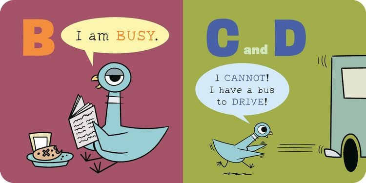 "The Pigeon WON'T Say ABC!" auf Englisch kaufen