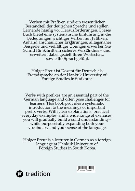 "Verben mit Präfixen im Deutschen verstehen: ein Lern- und Übungsbuch ...