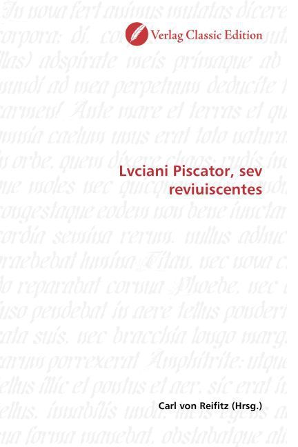 "Lvciani Piscator, sev reviuiscentes" online kaufen