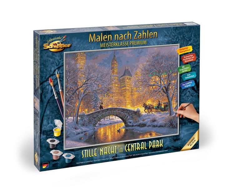 Schipper 609130788 - Malen nach Zahlen, Romantische Gasse, 40x50 cm kaufen - Spielwaren | Thalia