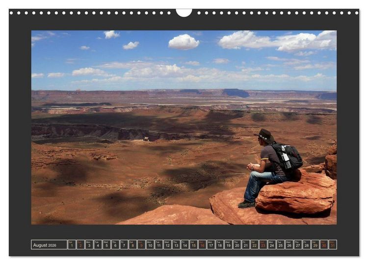 "Hiking on the Colorado Plateau (Wall Calendar 2026 DIN A3 landscape ...