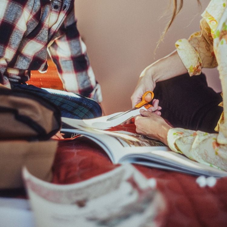 Fiskars Universalschere Classic Kleine Bastel-Universalschere, Rechts ...