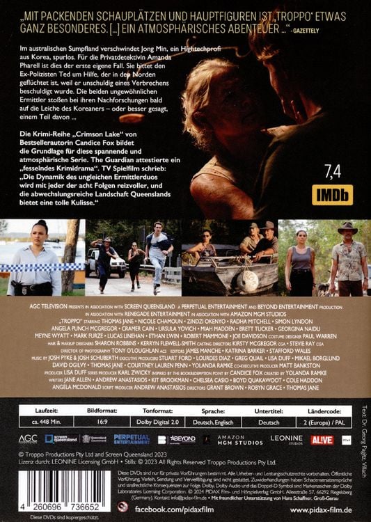 Troppo, Staffel 2 / Weitere 8 Folgen der der fesselnden Krimiserie nach ...