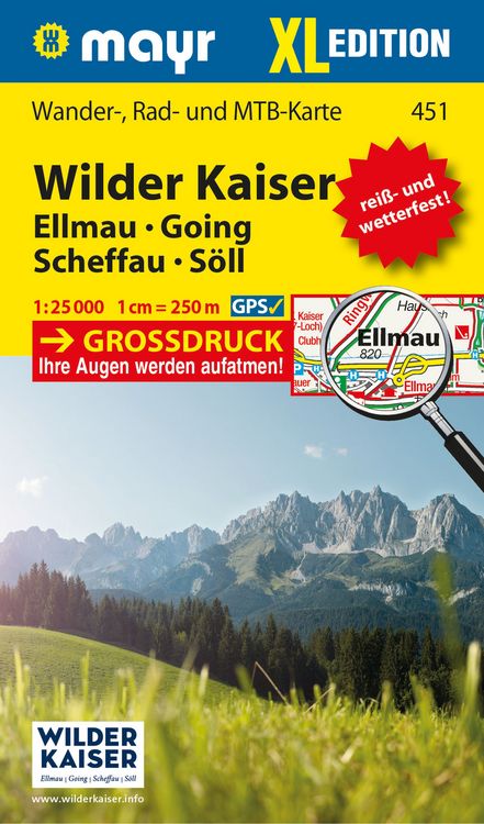 "Mayr Wanderkarte Olympiaregion Seefeld XL 1:25.000" online kaufen