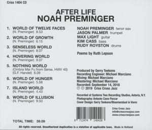 Preminger, N: After Life von Noah Preminger (CD) kaufen