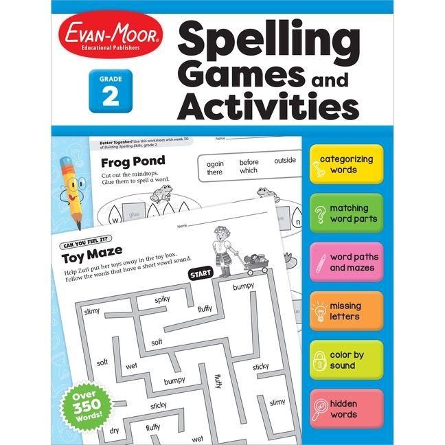 Spelling Games and Activities, Grade 2 online bestellen